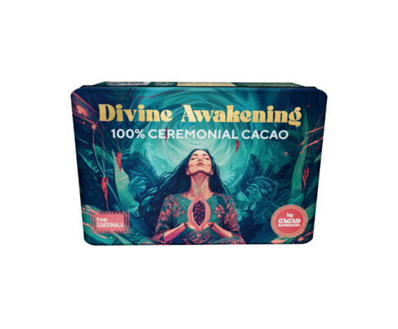 Divine Awakening 100% Ceremonial Raw Cacao Block - Cacao Revolution